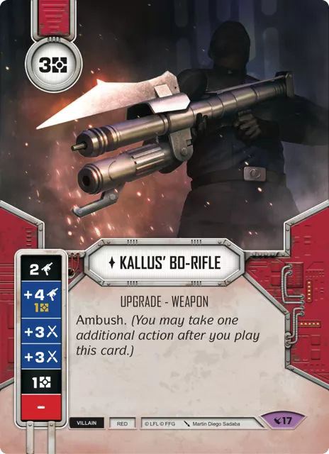 Kallus' Bo-Rifle - Legacies - Star Wars: Destiny