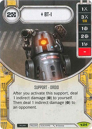 BT-1 (Card Only) - Legacies - Star Wars: Destiny