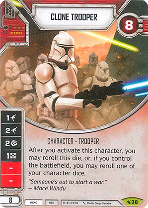 Clone Trooper (Card Only) - Legacies - Star Wars: Destiny