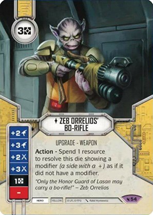 Zeb Orrelios' Bo-Rifle - Legacies - Star Wars: Destiny