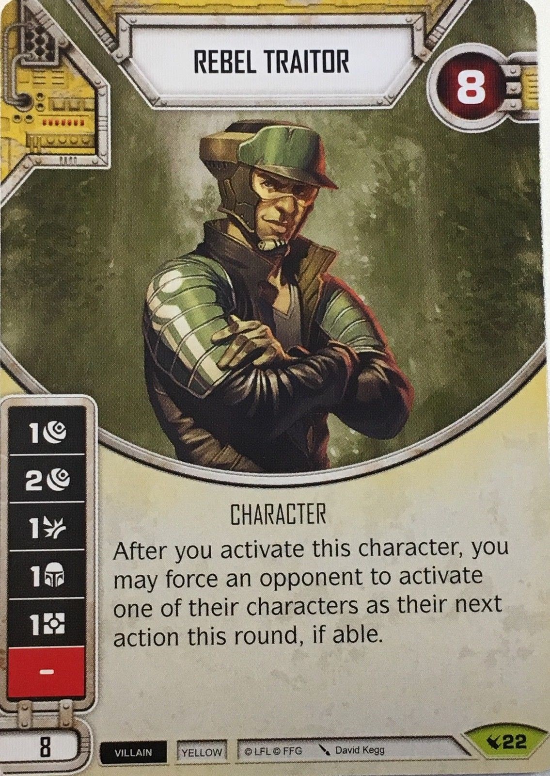 Rebel Traitor (Card Only) - Legacies - Star Wars: Destiny