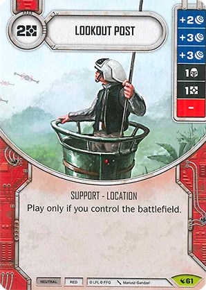 Lookout Post - Legacies - Star Wars: Destiny