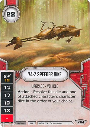 74-Z Speeder Bike - Legacies - Star Wars: Destiny