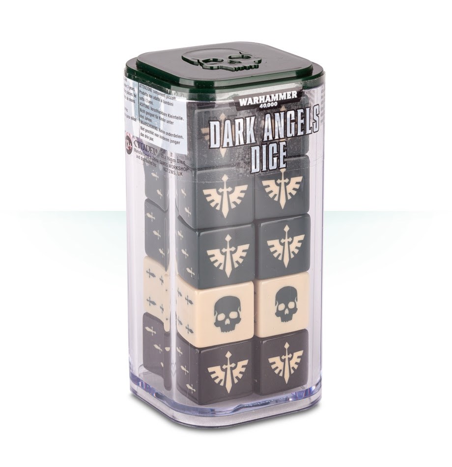 Warhammer: 40K - Dark Angel Dice (20-Pack) - Warhammer Game Accessories ...