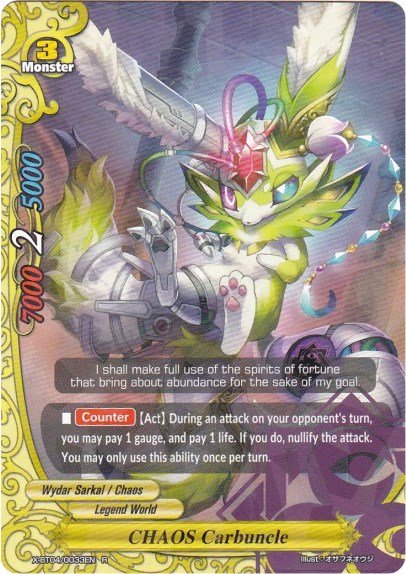 CHAOS Carbuncle - Rainbow Striker - Future Card BuddyFight