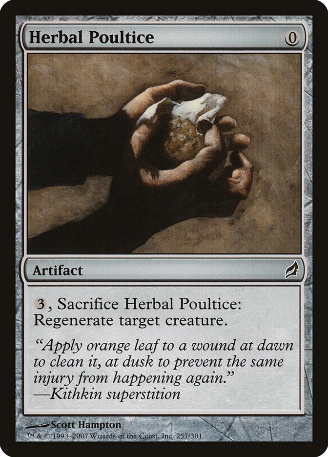 Herbal Poultice - Lorwyn - Magic: The Gathering