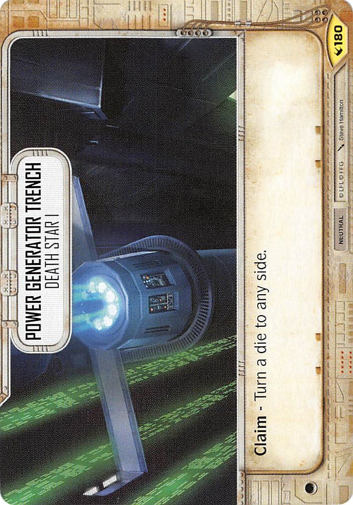 Power Generator Trench - Death Star I - Legacies - Star Wars: Destiny