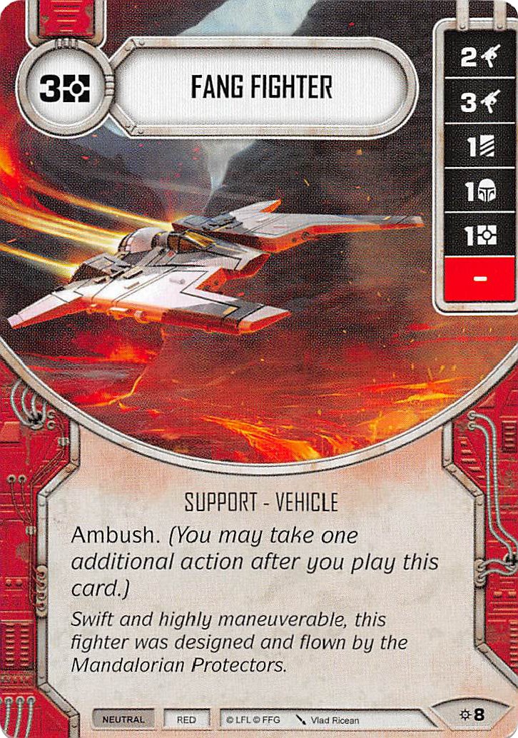 Fang Fighter - Rivals - Star Wars: Destiny