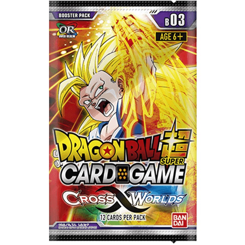 Cross Worlds Booster Pack - Cross Worlds - Dragon Ball Super CCG