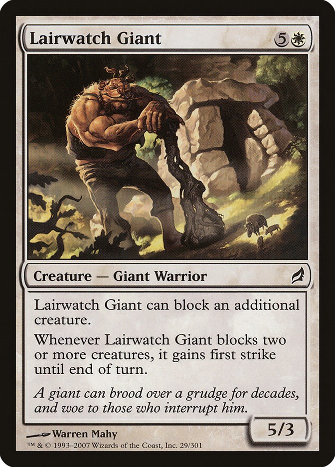 Lairwatch Giant - Lorwyn - Magic: The Gathering