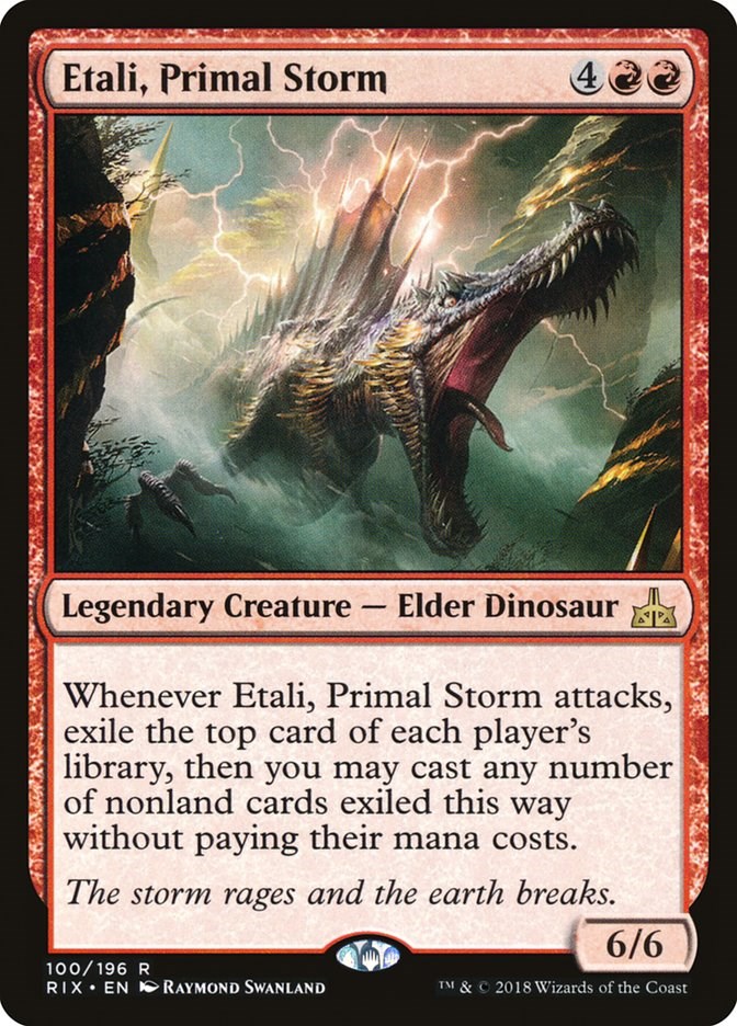 Etali, Primal Storm - Rivals of Ixalan - Magic: The Gathering