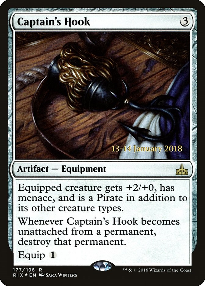 Captain's Hook - Prerelease Cards - Magic: The Gathering