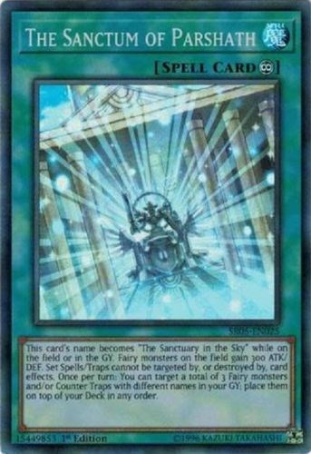 The Sanctum of Parshath - Structure Deck: Wave of Light - YuGiOh