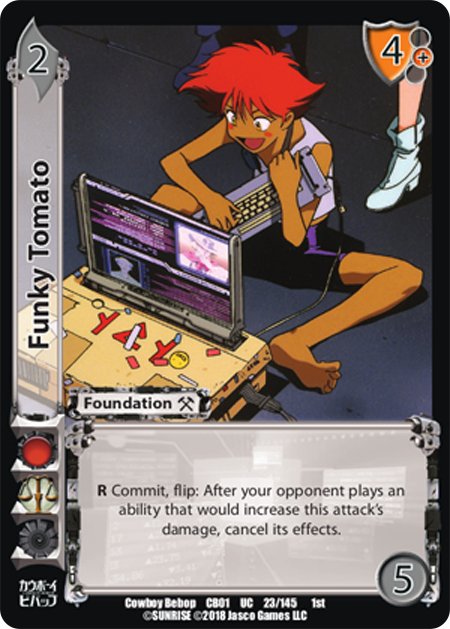Funky Tomato - Cowboy Bebop - UniVersus