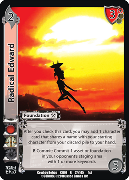 Radical Edward - Cowboy Bebop - UniVersus