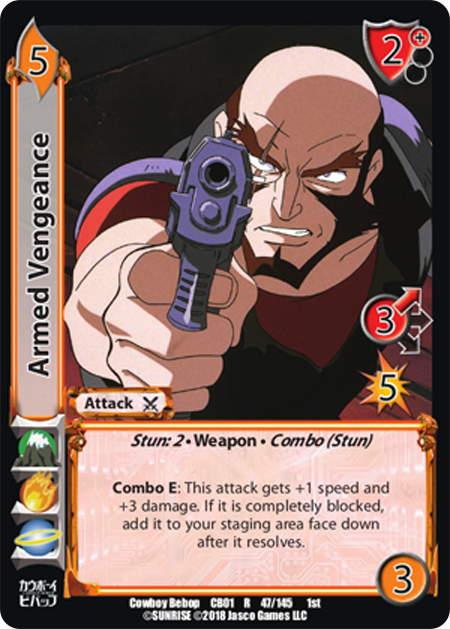 Armed Vengeance - Cowboy Bebop - UniVersus