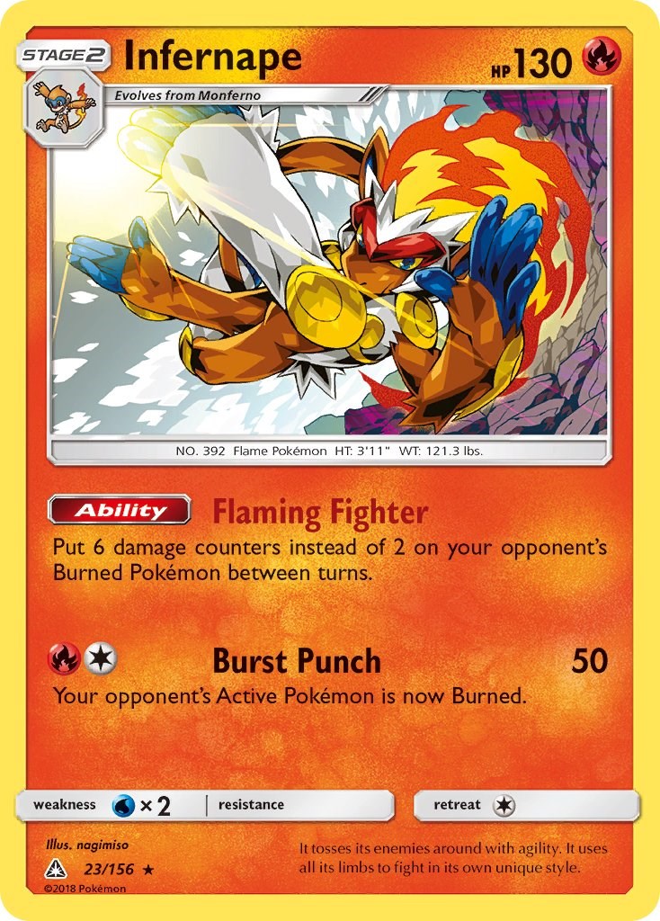 Infernape - SM - Ultra Prism - Pokemon