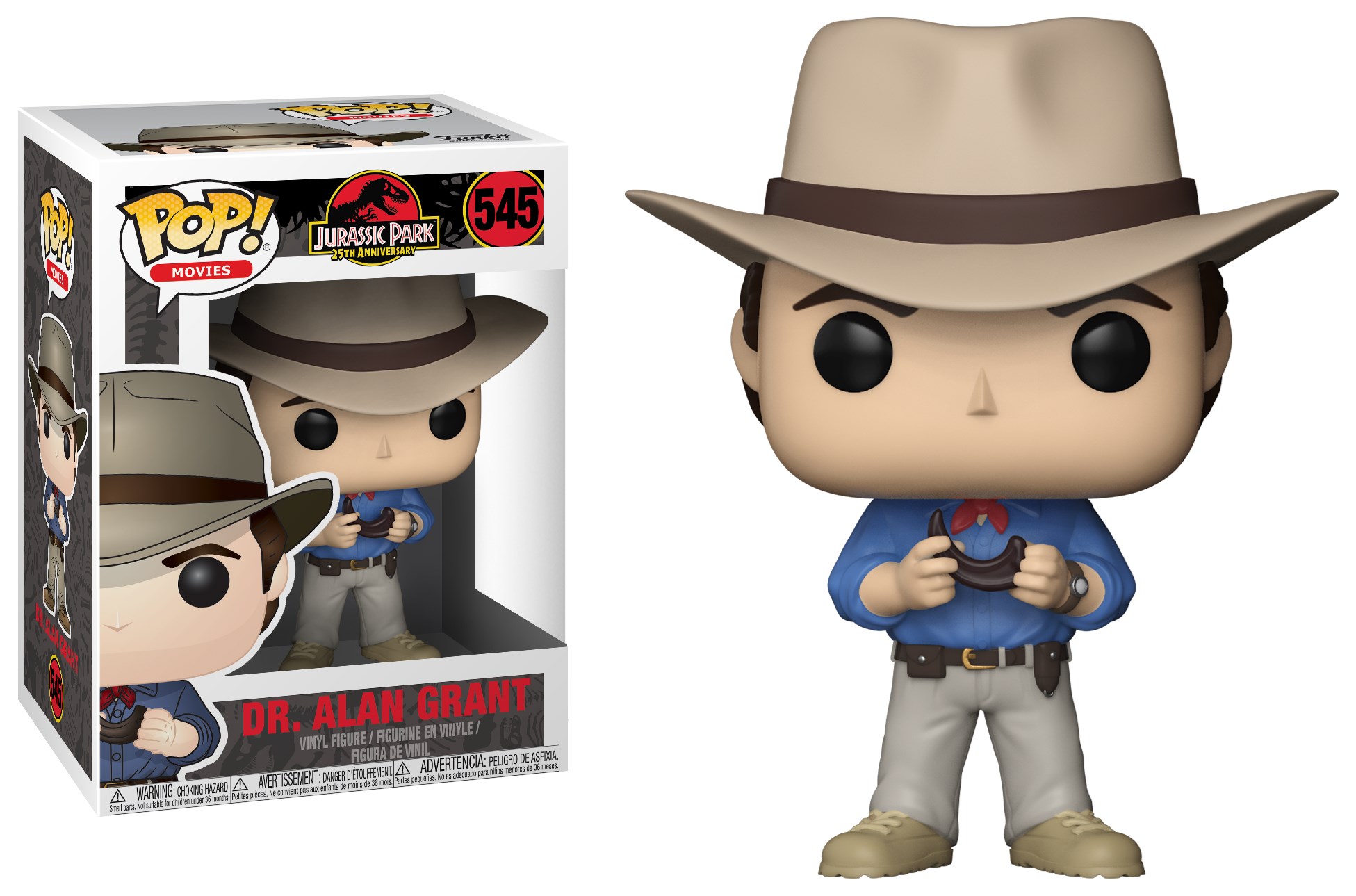 Jurassic Park: Dr. Alan Grant - Pop! Vinyl - Funko