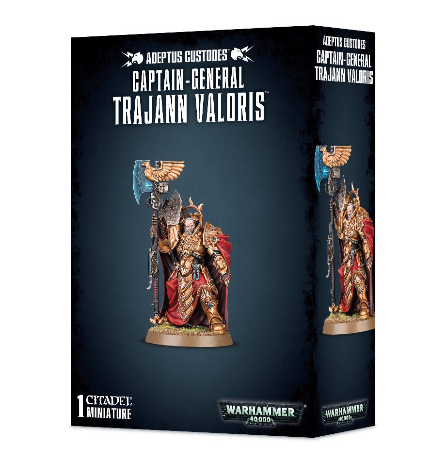 Warhammer: 40K - Adeptus Custodes: Captain-General Trajann Valoris ...