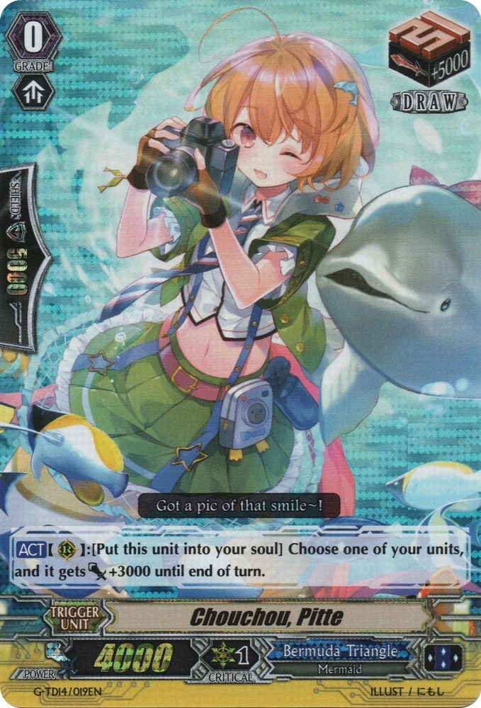 Chouchou, Pitte (RRR Foil) - G-TD14: Debut of the Divas - Cardfight Vanguard