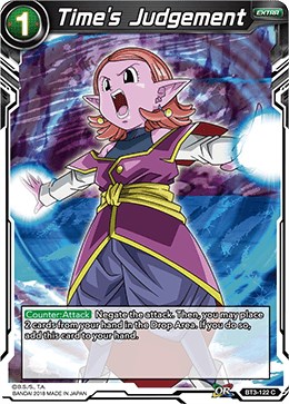 Time's Judgement - Cross Worlds - Dragon Ball Super CCG