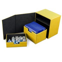 Commander Deck Locker - LX Yellow - BCW Deck Boxes - Deck Boxes