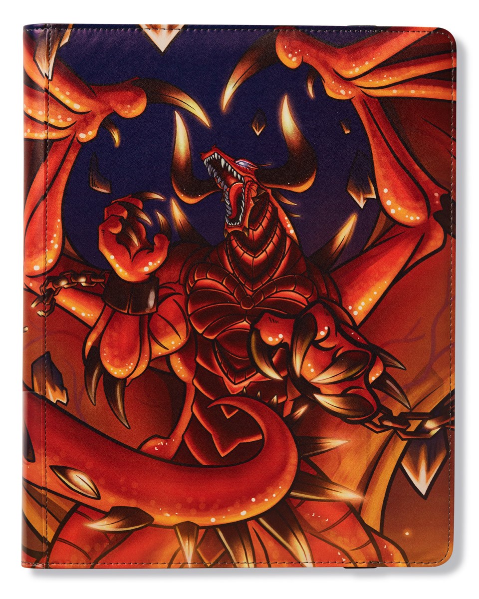 Dragon Shield Card Codex Portfolio - 'Rendshear' Red - Dragon Shield ...
