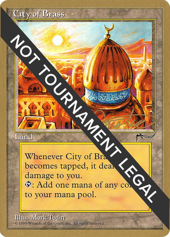 City of Brass - 1996 George Baxter (ARN) - World Championship Decks ...