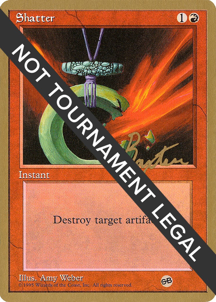Shatter - 1996 George Baxter (4ED) (SB) - World Championship Decks ...