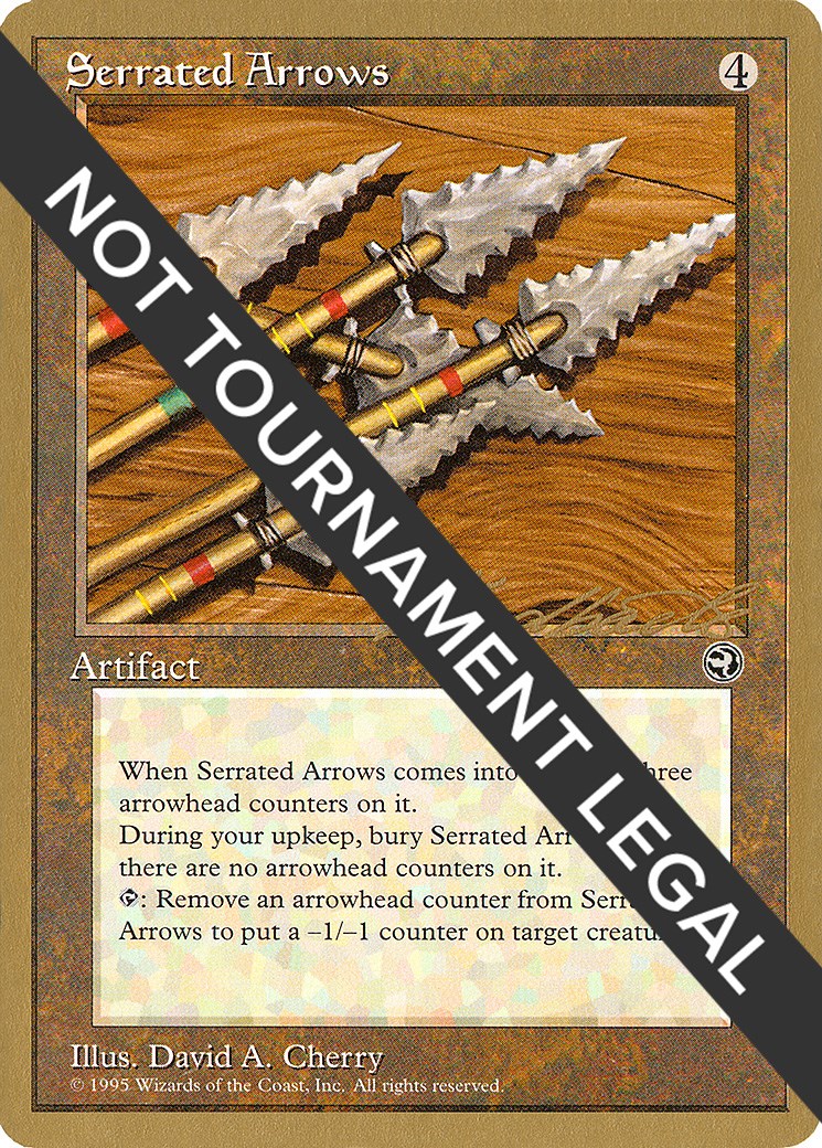 Serrated Arrows - 1996 Leon Lindback (HML) - World Championship Decks ...