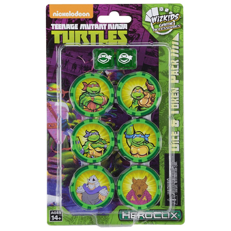 Teenage Mutant Ninja Turtles Dice & Token Pack - Teenage Mutant Ninja ...