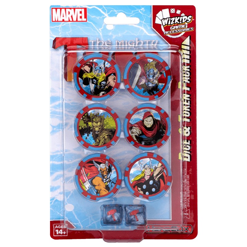 The Mighty Thor Dice & Token Pack - The Mighty Thor - Heroclix