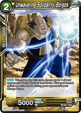 Unwavering Solidarity Borgos - Cross Worlds - Dragon Ball Super CCG
