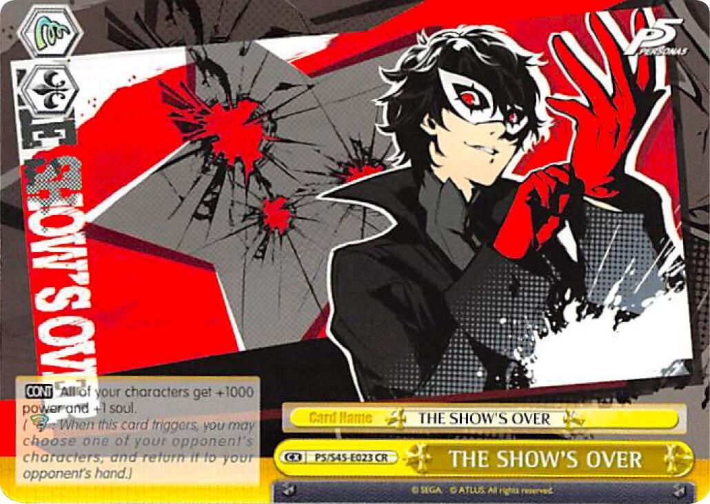 THE SHOW'S OVER - Persona 5 - Weiss Schwarz