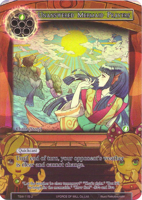 Unanswered Mermaid Prayers (Full Art) - The Time Spinning Witch - Force ...