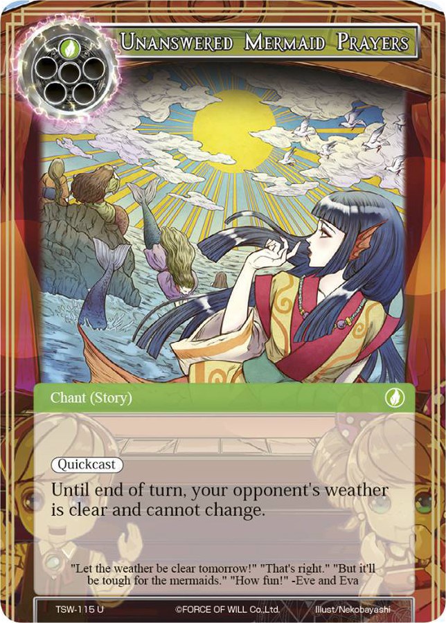 Unanswered Mermaid Prayers - The Time Spinning Witch - Force of Will