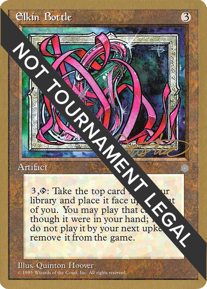 Elkin Bottle - 1996 Mark Justice (ICE) - World Championship Decks ...