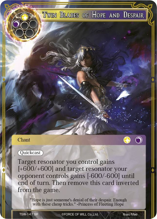 Twin Blades of Hope and Despair // Sword of Fate - The Time Spinning ...