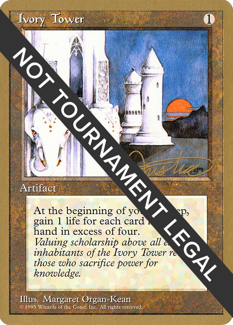 Ivory Tower - 1996 Mark Justice (4ED) - World Championship Decks ...