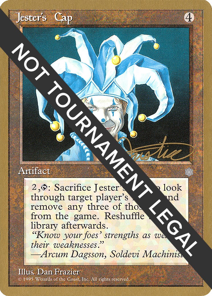 Jester's Cap - 1996 Mark Justice (ICE) - World Championship Decks ...