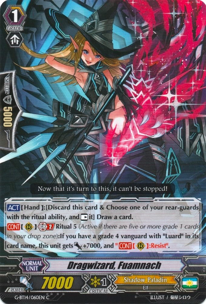 Dragwizard, Fuamnach - Divine Dragon Apocrypha - Cardfight Vanguard