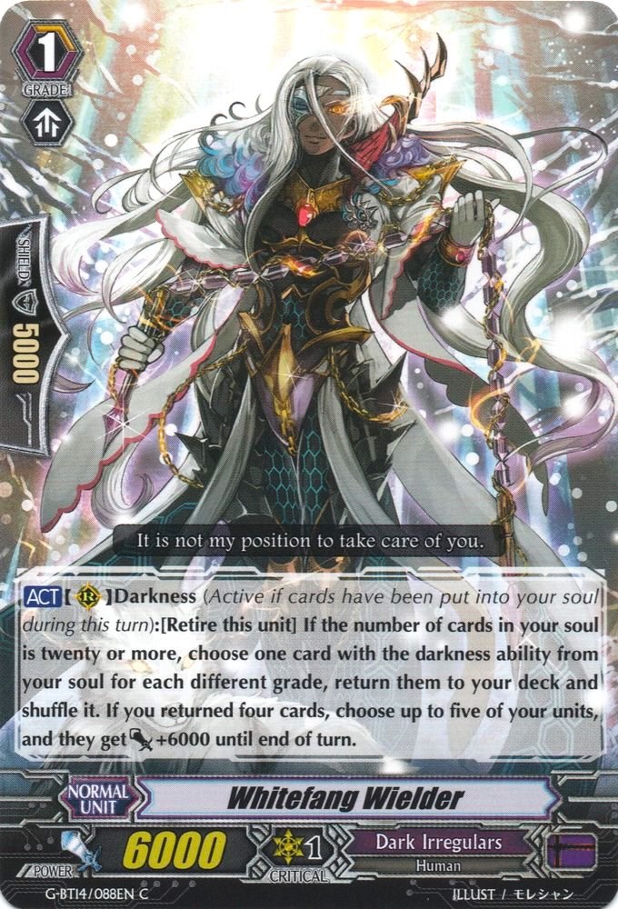 Whitefang Wielder - Divine Dragon Apocrypha - Cardfight Vanguard