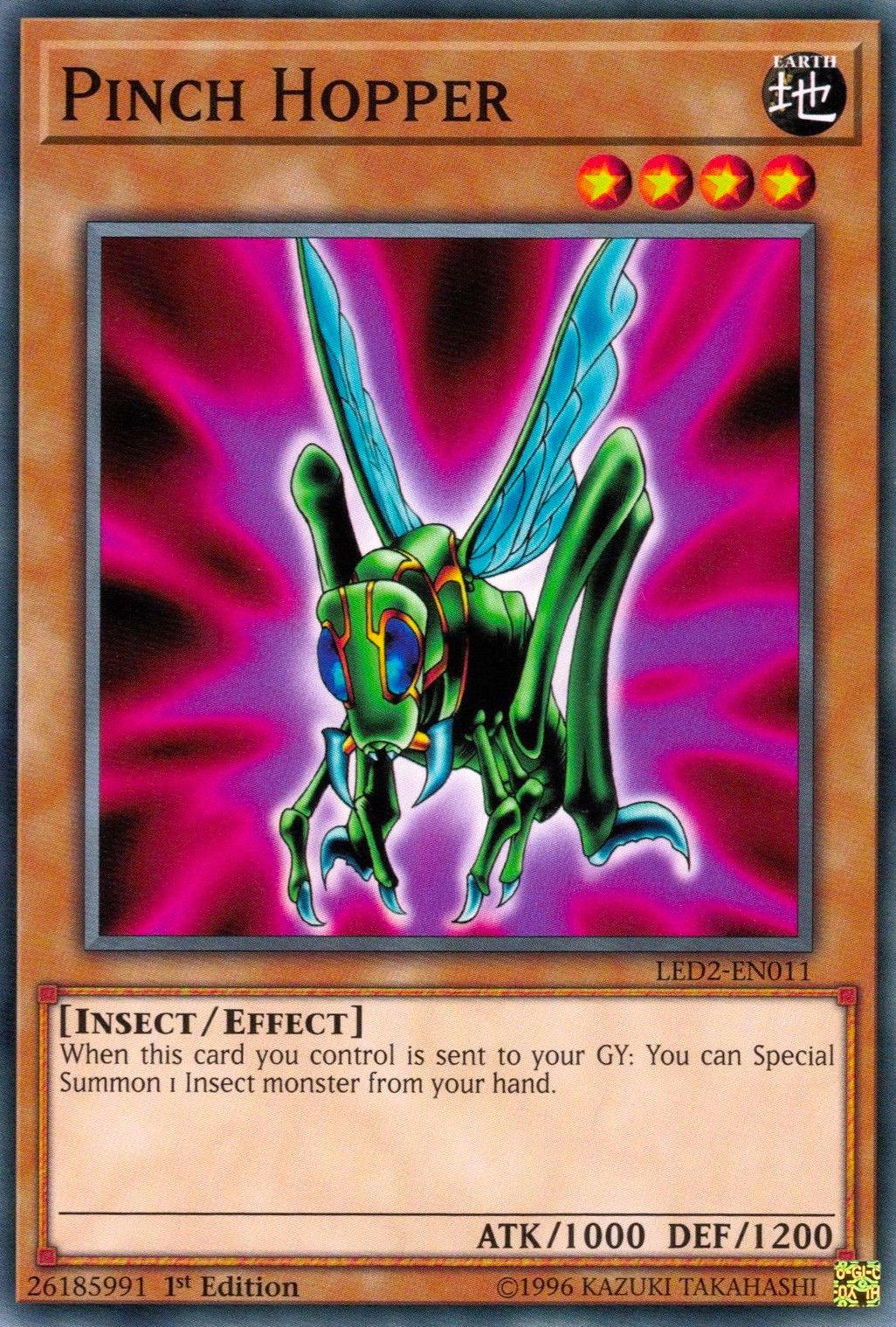 Pinch Hopper - Legendary Duelists: Ancient Millennium - YuGiOh
