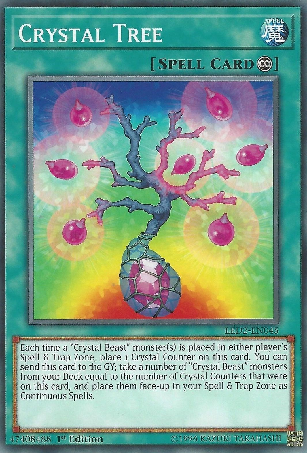 Crystal Tree - Legendary Duelists: Ancient Millennium - YuGiOh