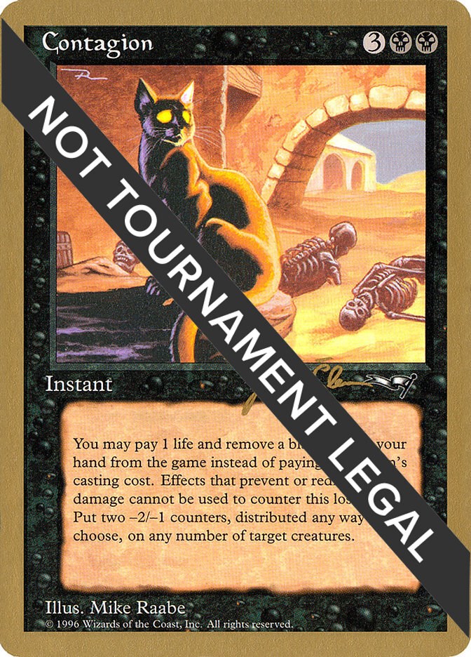 Contagion - 1997 Jakub Slemr (ALL) - World Championship Decks - Magic ...