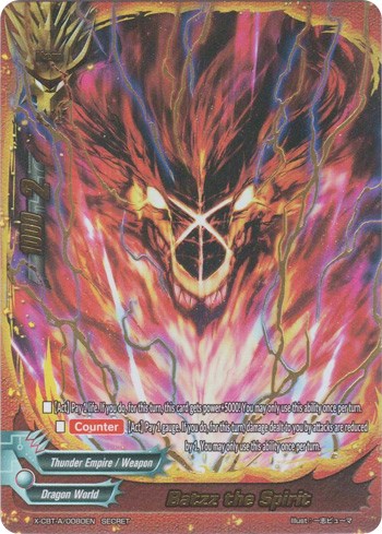 Batzz the Spirit (Secret) - Driven to Disorder - Future Card BuddyFight