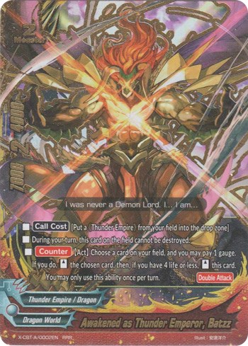 Awakened as Thunder Emperor, Batzz - Driven to Disorder - Future Card ...