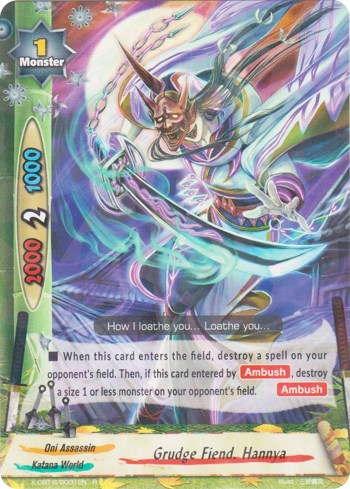 Grudge Fiend, Hannya - Driven to Disorder - Future Card BuddyFight