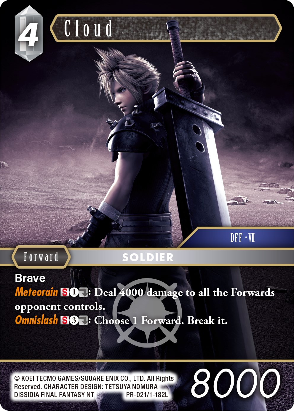 Cloud (Legend) - FF: Promo Cards - Final Fantasy TCG