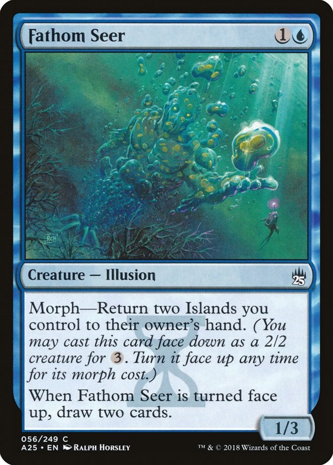 Fathom Seer - Masters 25 - Magic: The Gathering